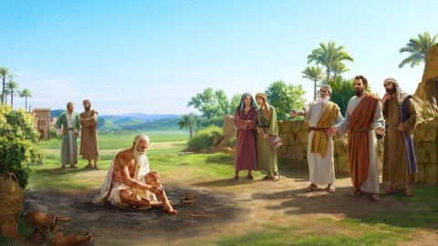 Hiob nach seinen Prüfungen | EVANGELIUM DES HERABKOMMENS DES KÖNIGREICHS