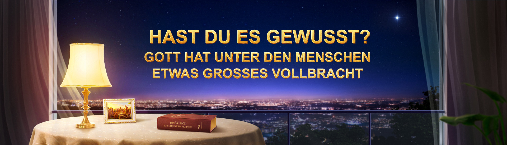 Hast du gewusst? Gott hat unter den Menschen etwas Großes vollbracht